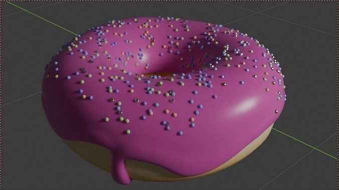 Donut free 3D model | CGTrader