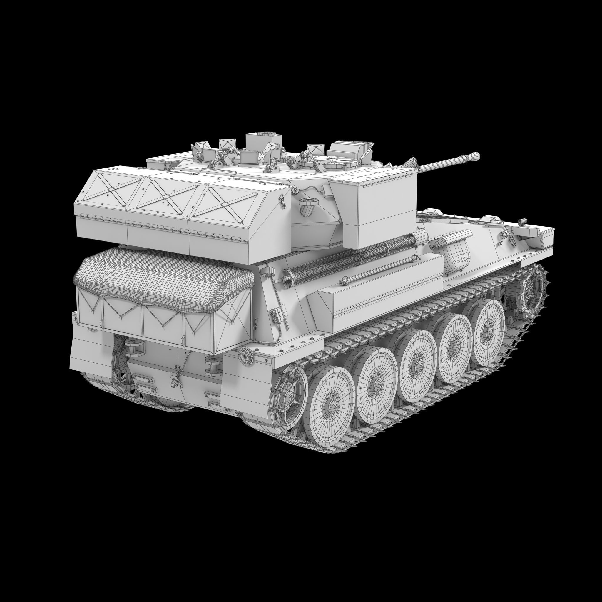 3D model FV107 Scimitar VR / AR / low-poly | CGTrader