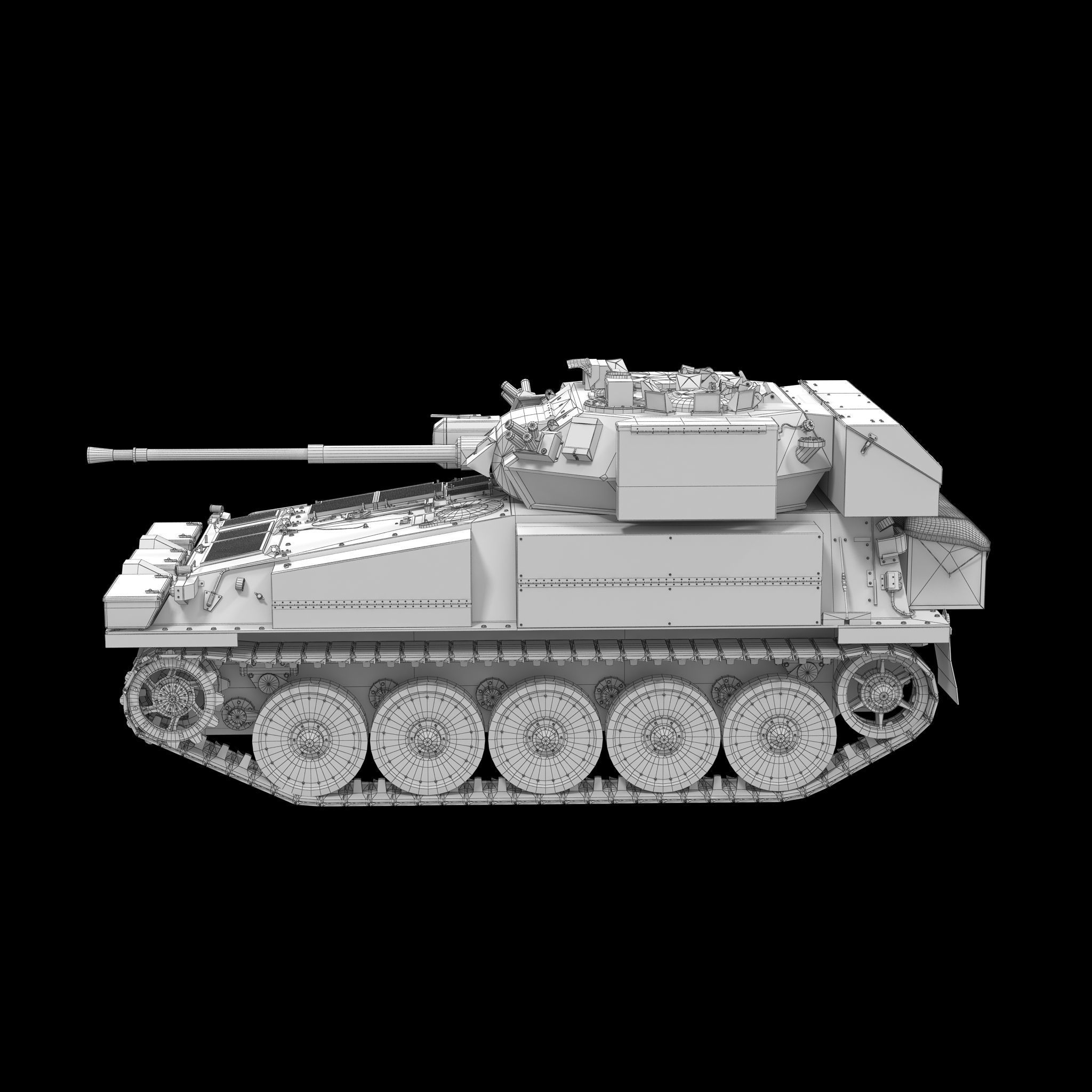3D model FV107 Scimitar VR / AR / low-poly | CGTrader