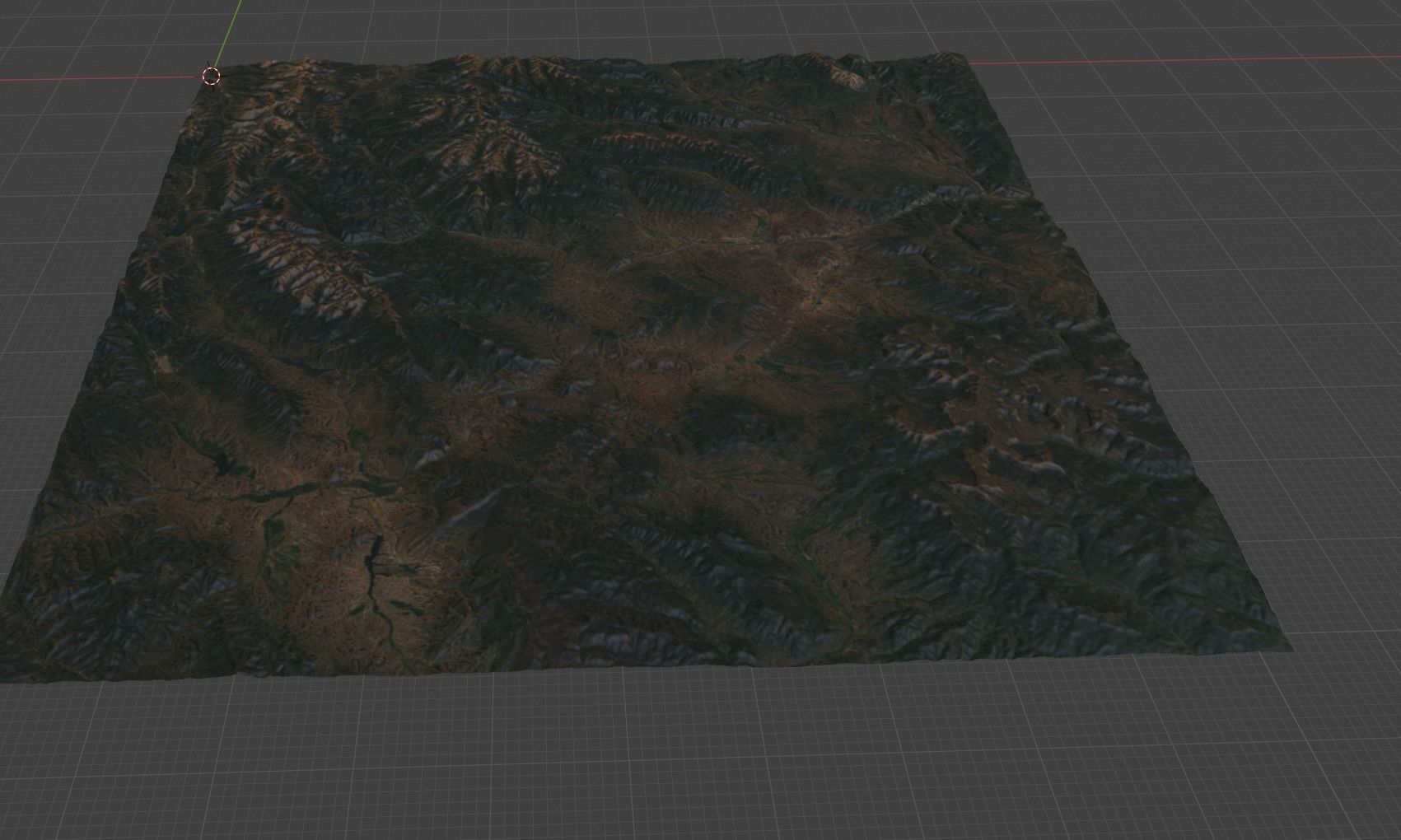 Real World Terrain 4 3D model | CGTrader
