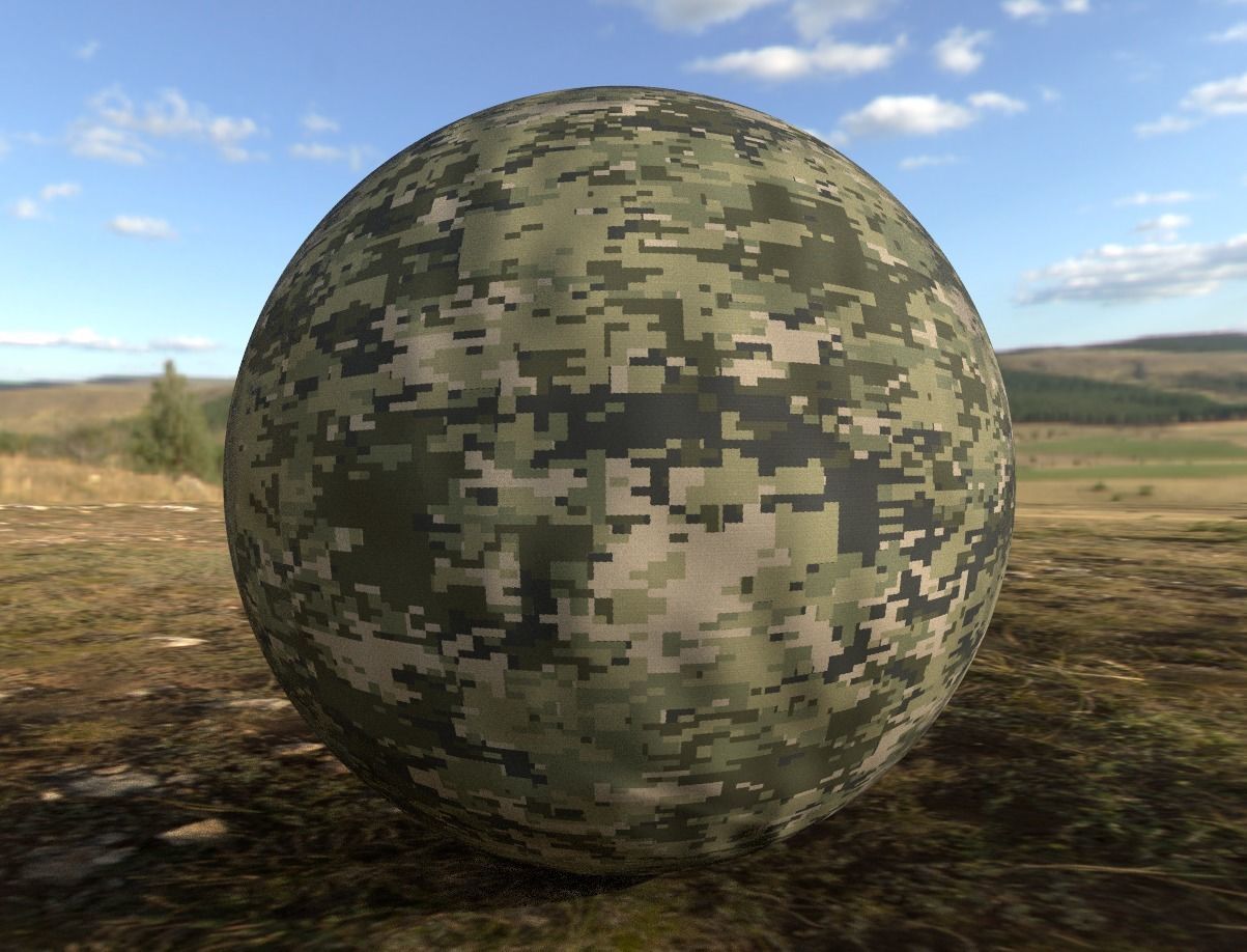 modern Ukrainian camouflage MM14 Texture | CGTrader
