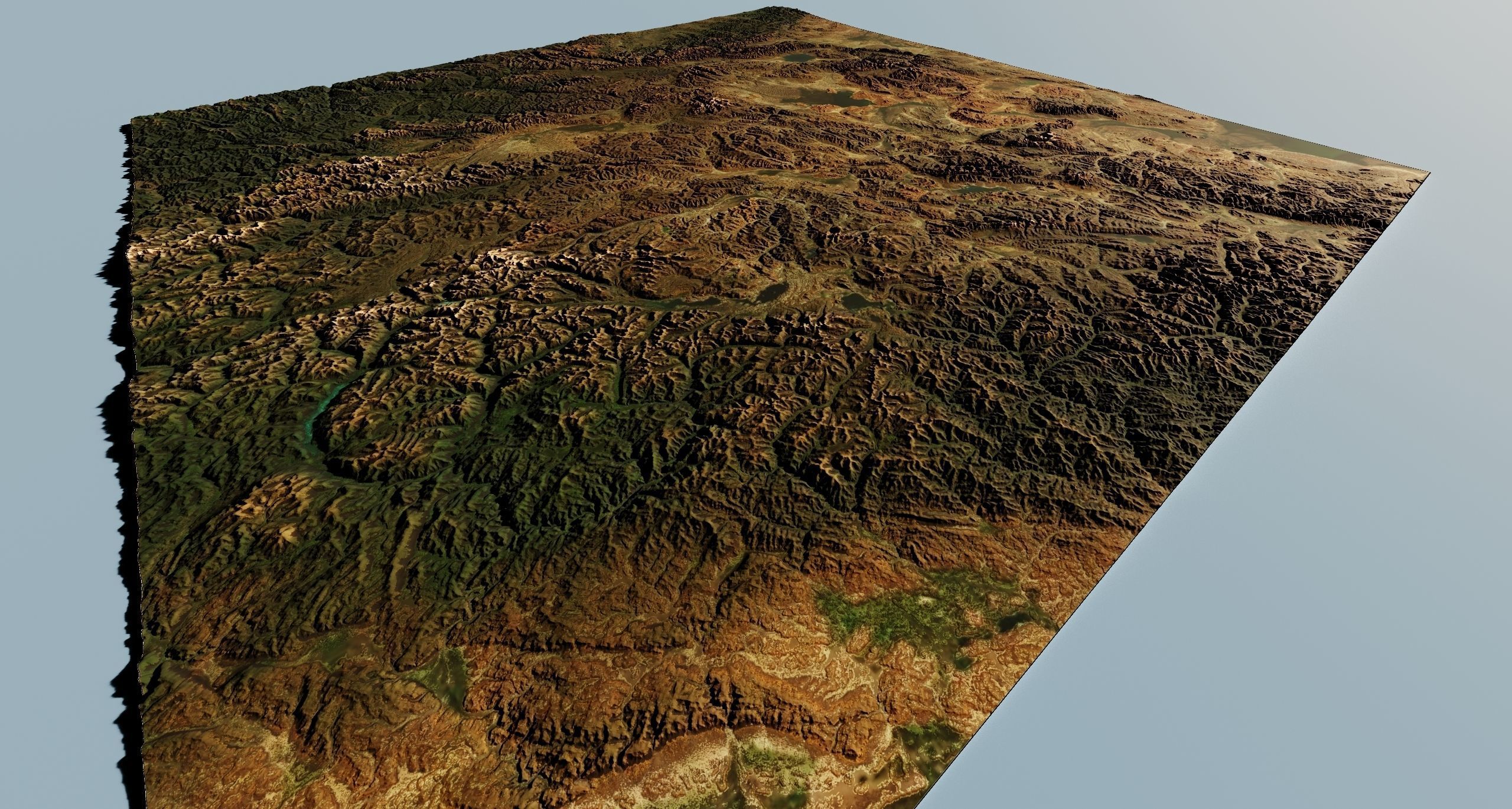 Real World Terrain 28 3D model | CGTrader