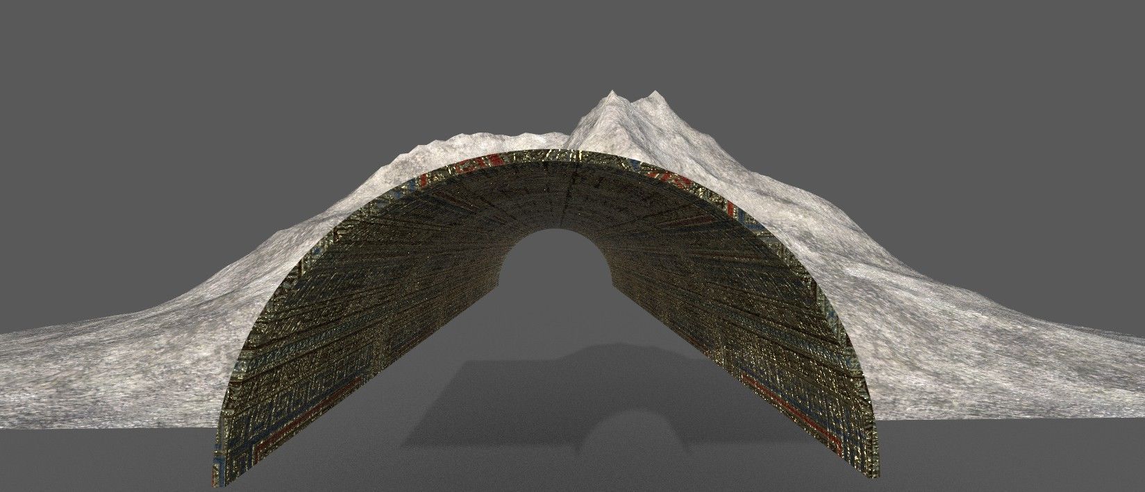 3D model mountain and tunnel 3d model VR / AR / low-poly | CGTrader