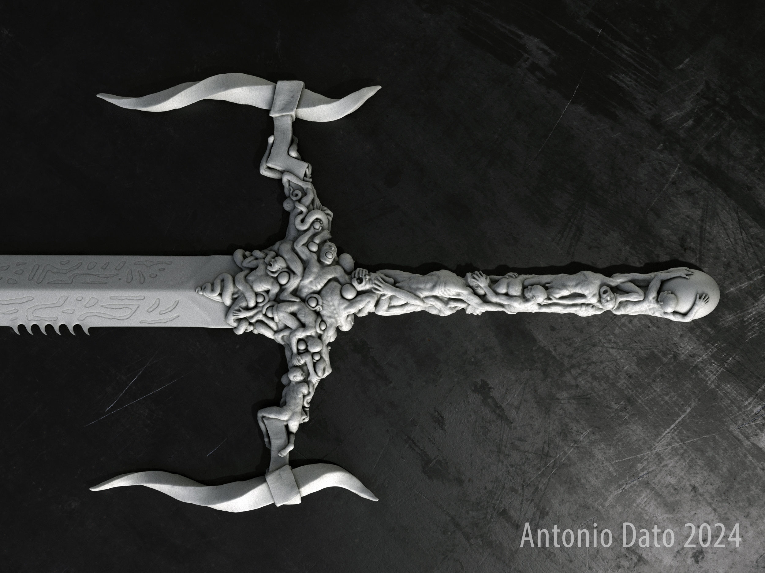Stormbringer Sword Printable 3D Model 3D model 3D printable | CGTrader