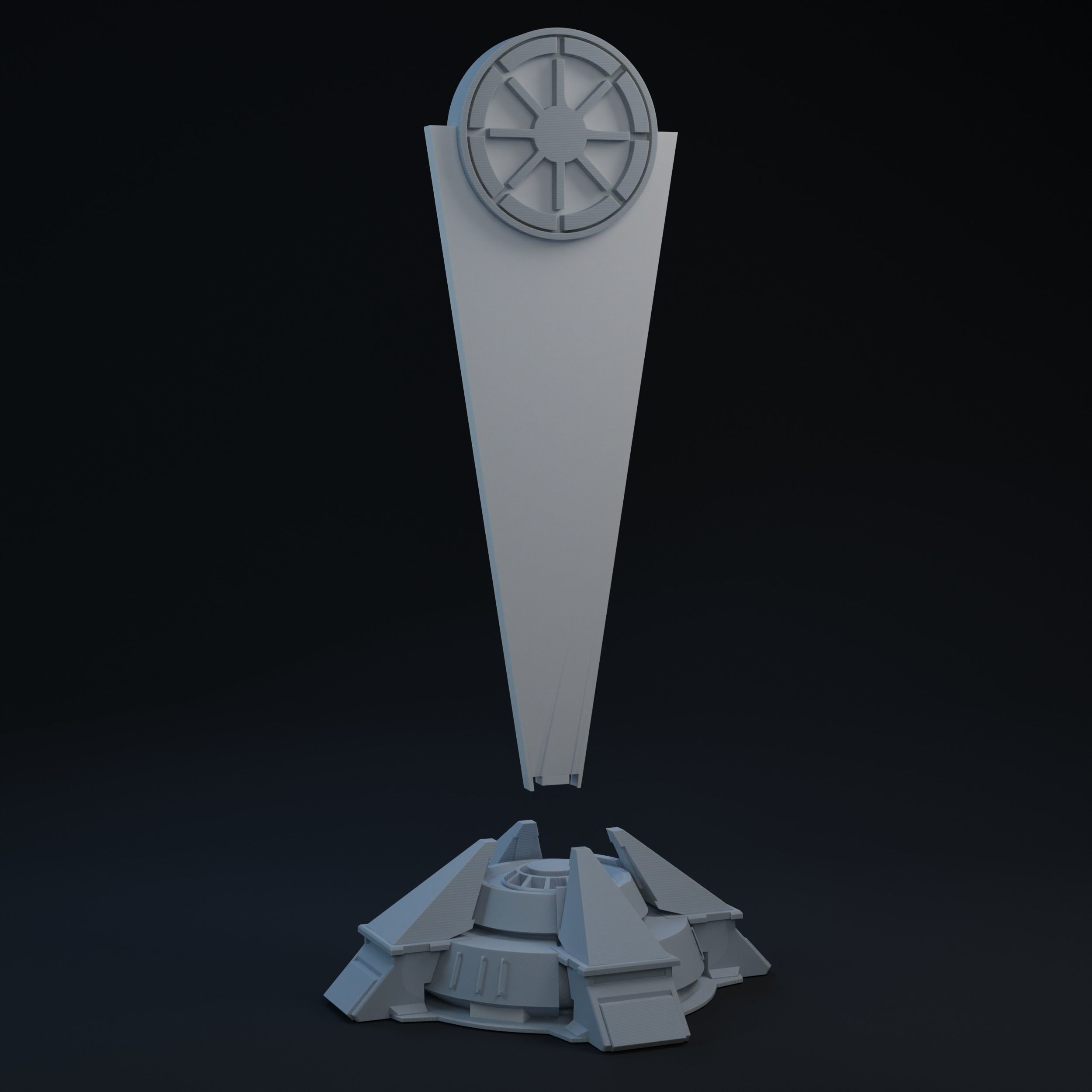 BFII Command Posts One-Twelfth Scale 3D model 3D printable | CGTrader