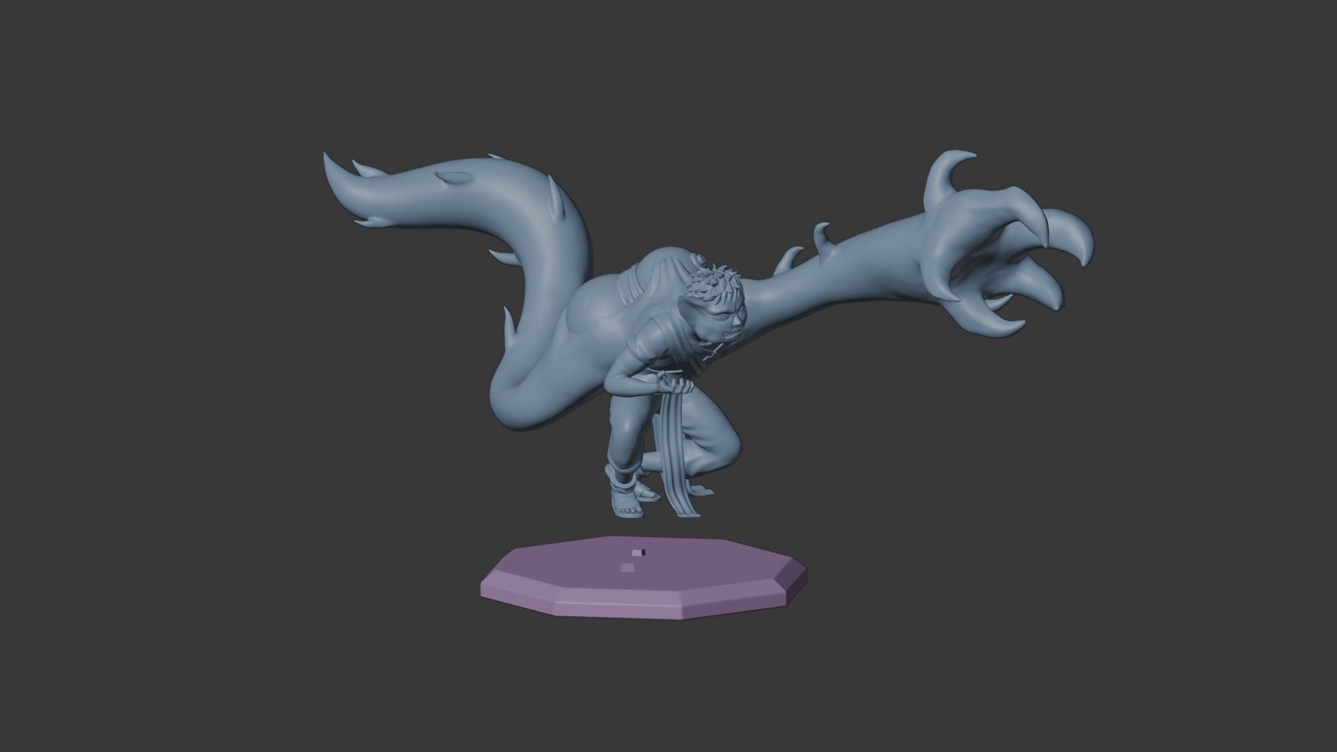 Gaara classic transformation 3D model 3D printable | CGTrader