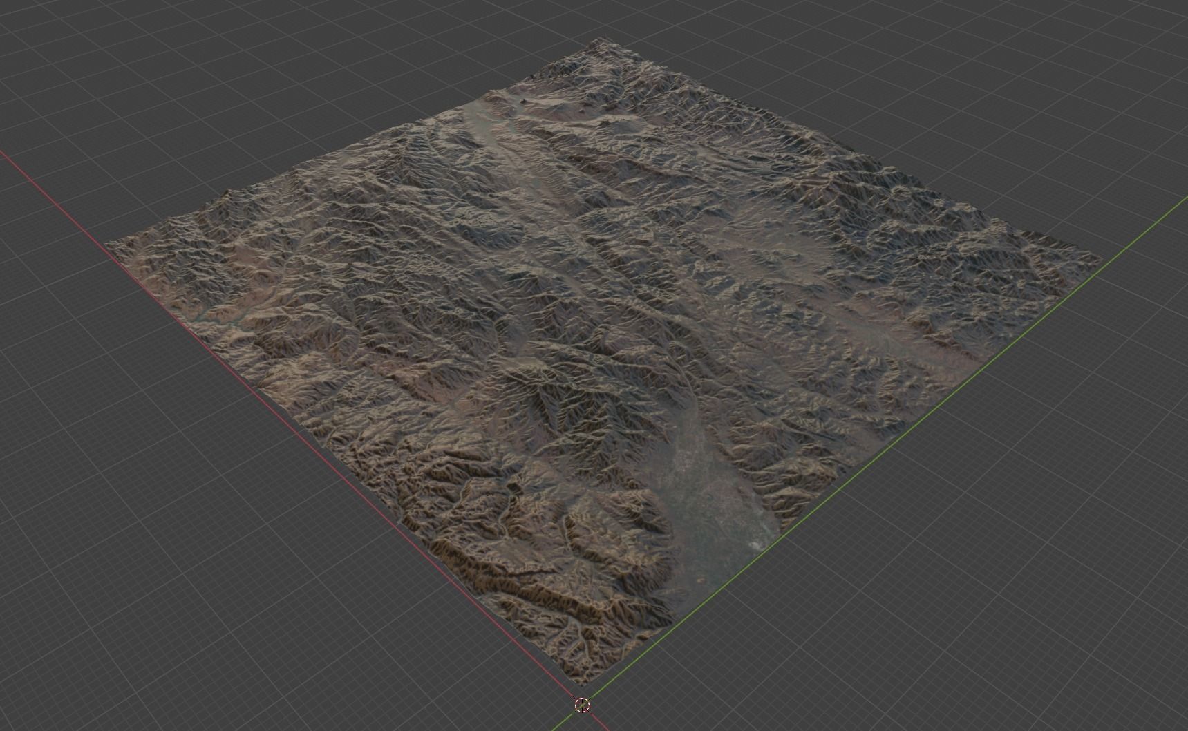 Realistic Terrain 4 3D model | CGTrader