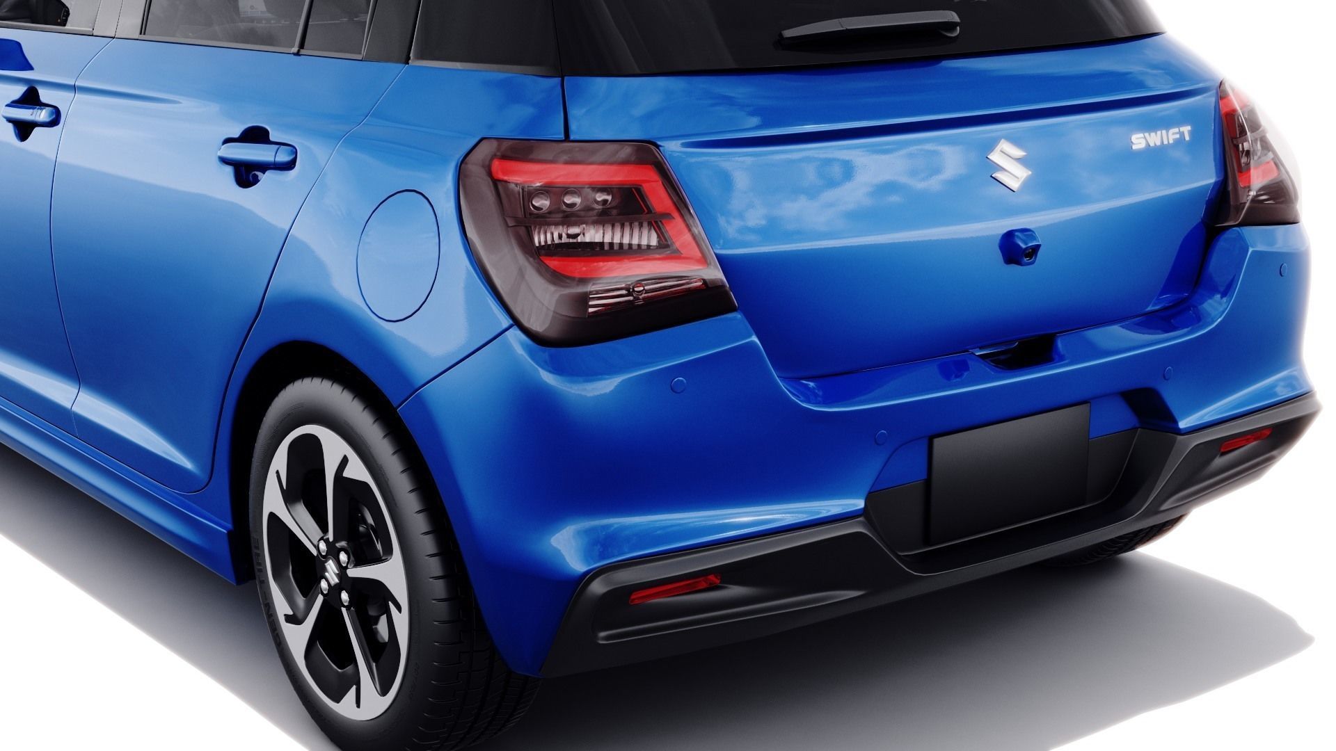 Suzuki Swift 2024 with interior 3D model | CGTrader