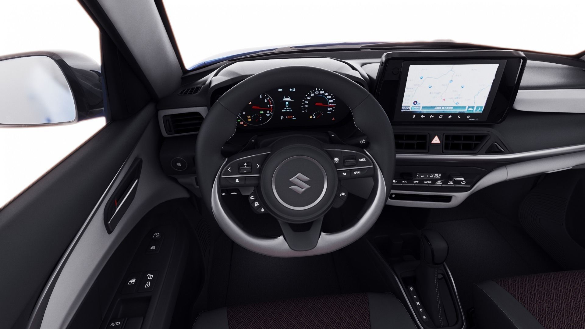 Suzuki Swift 2024 with interior 3D model | CGTrader
