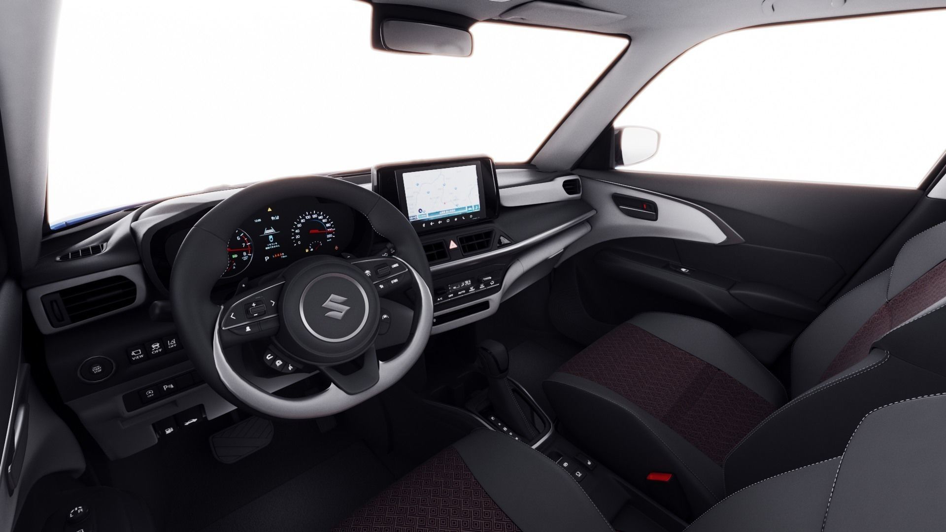 Suzuki Swift 2024 with interior 3D model | CGTrader