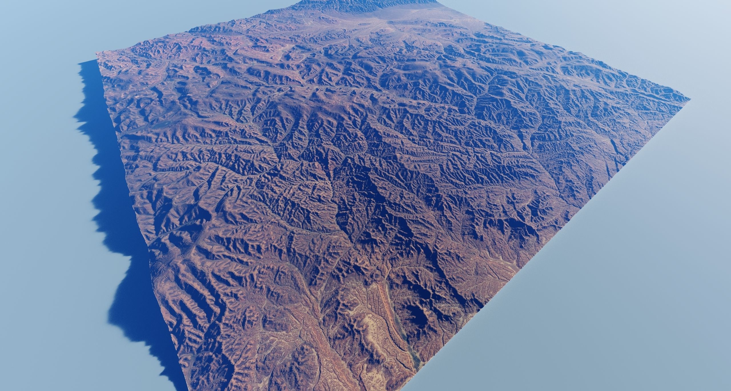 Realistic Terrain 10 3D model | CGTrader