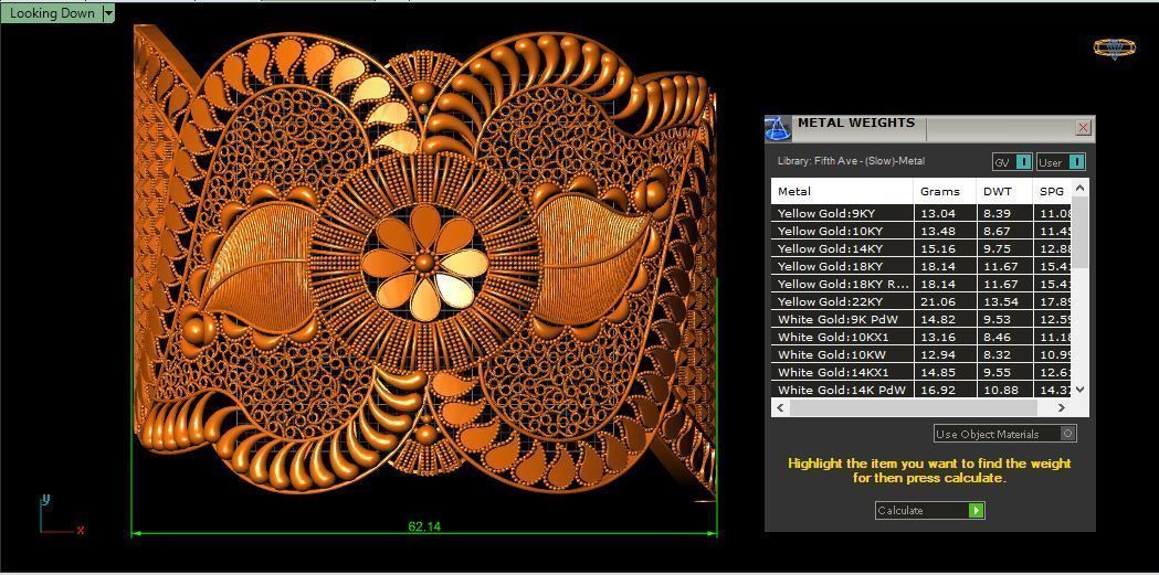 Ladies Bangel 3D model 3D printable | CGTrader