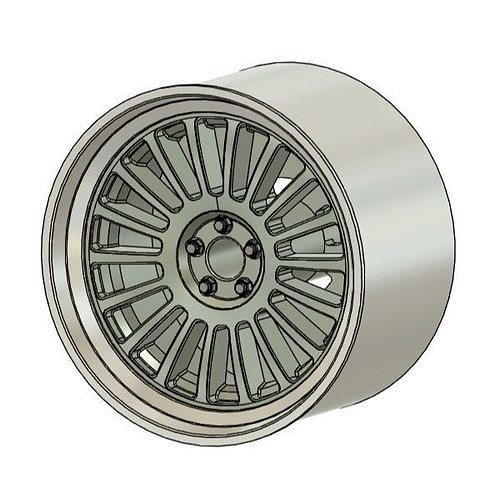 ROTIFORM IND RIMS FOR DIECAST 64 SCALE 3D model 3D printable | CGTrader