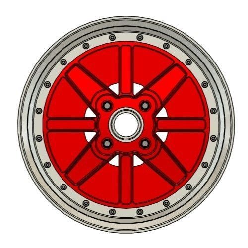SSR MK-III RIMS FOR DIECAST 64 SCALE 3D model 3D printable | CGTrader