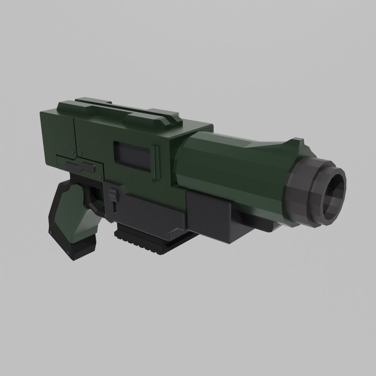 3D model Warhammer 40k Hand Cannon VR / AR / low-poly | CGTrader