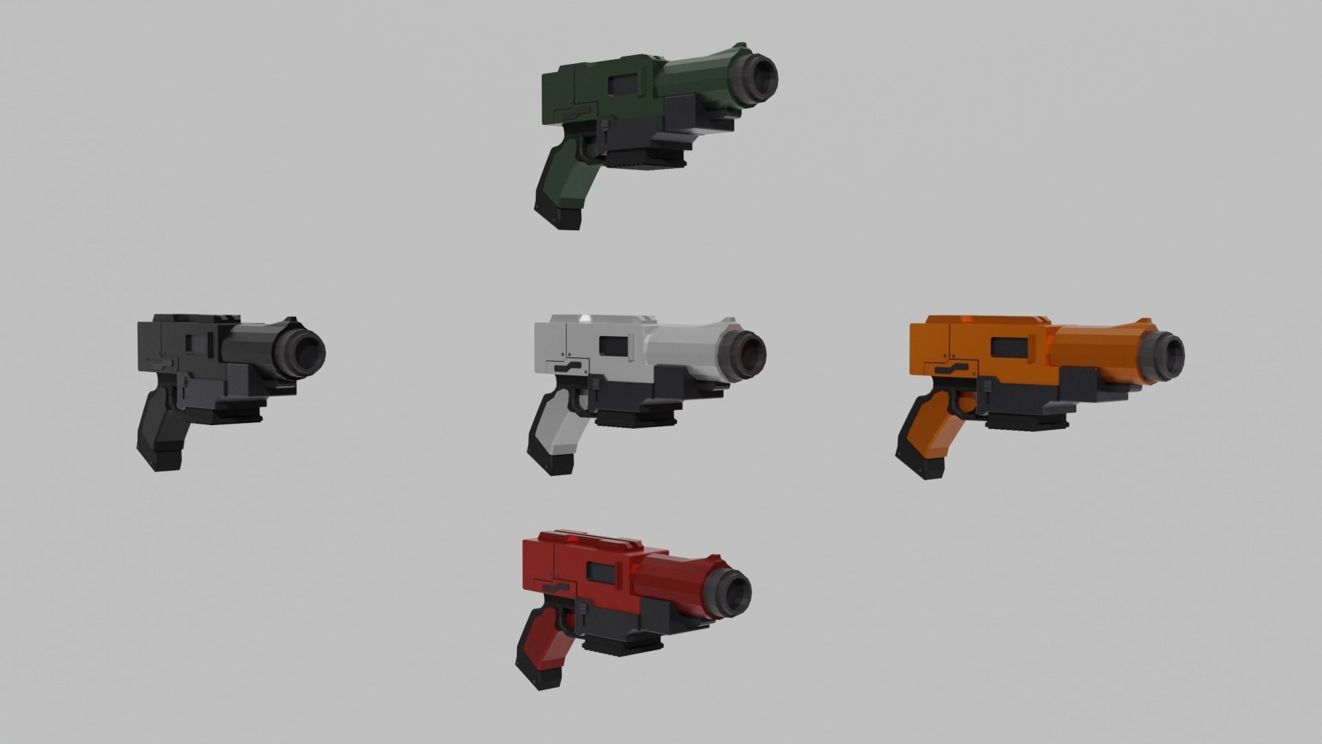 3D model Warhammer 40k Hand Cannon VR / AR / low-poly | CGTrader