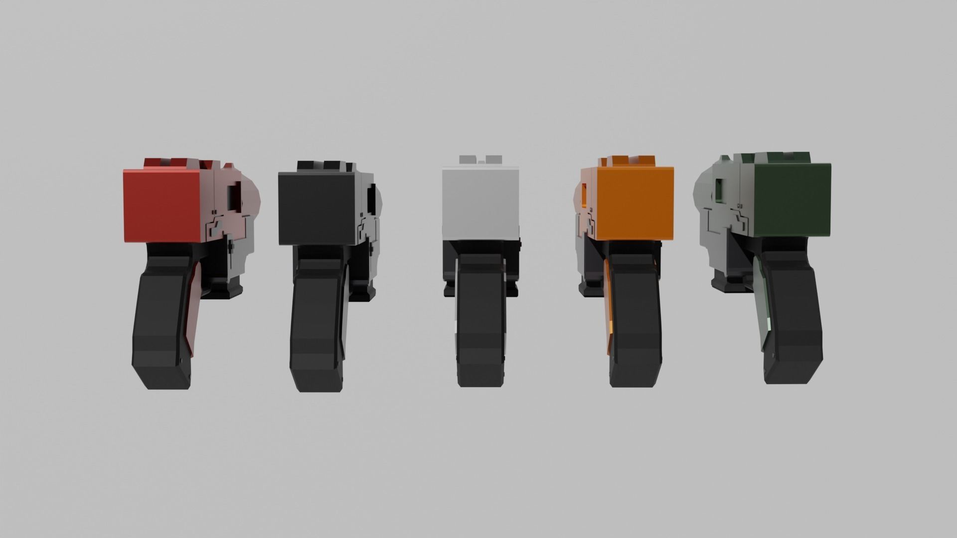 3D model Warhammer 40k Hand Cannon VR / AR / low-poly | CGTrader
