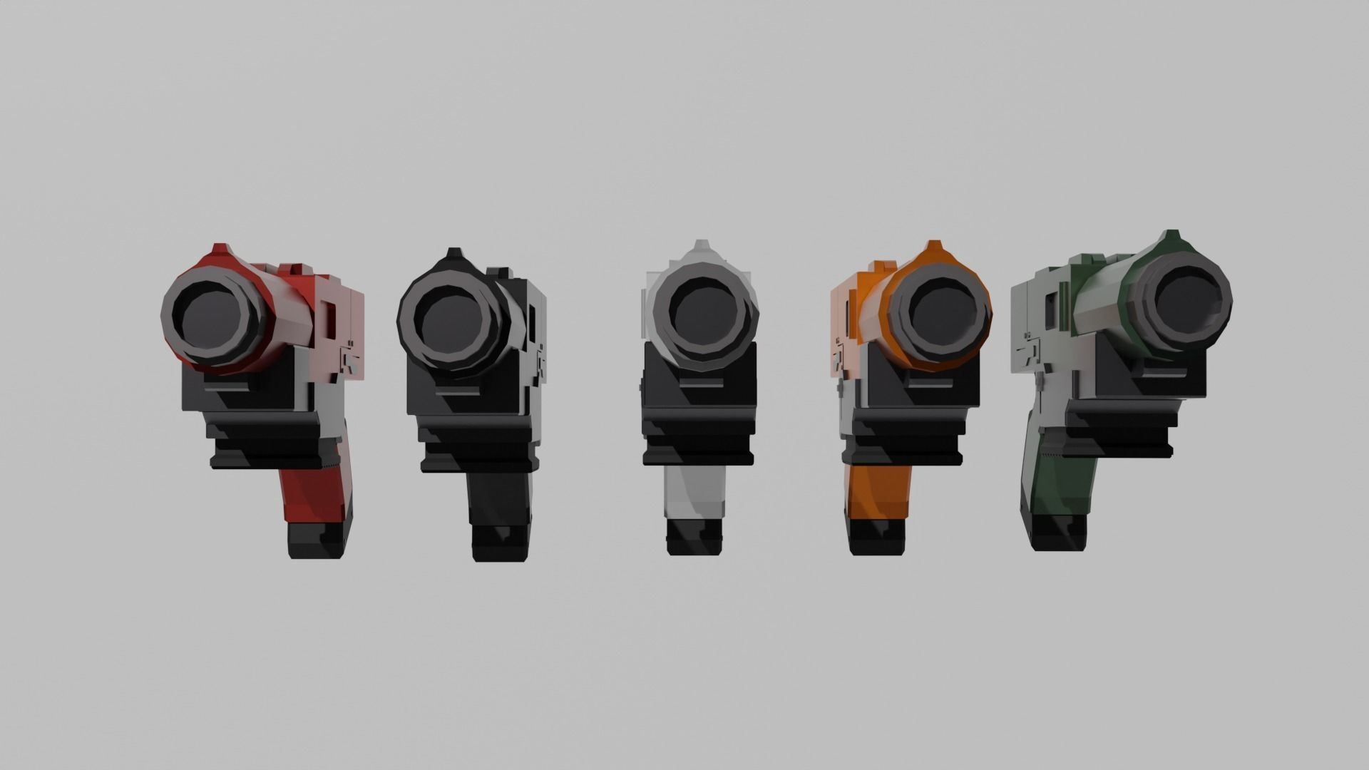 3D model Warhammer 40k Hand Cannon VR / AR / low-poly | CGTrader