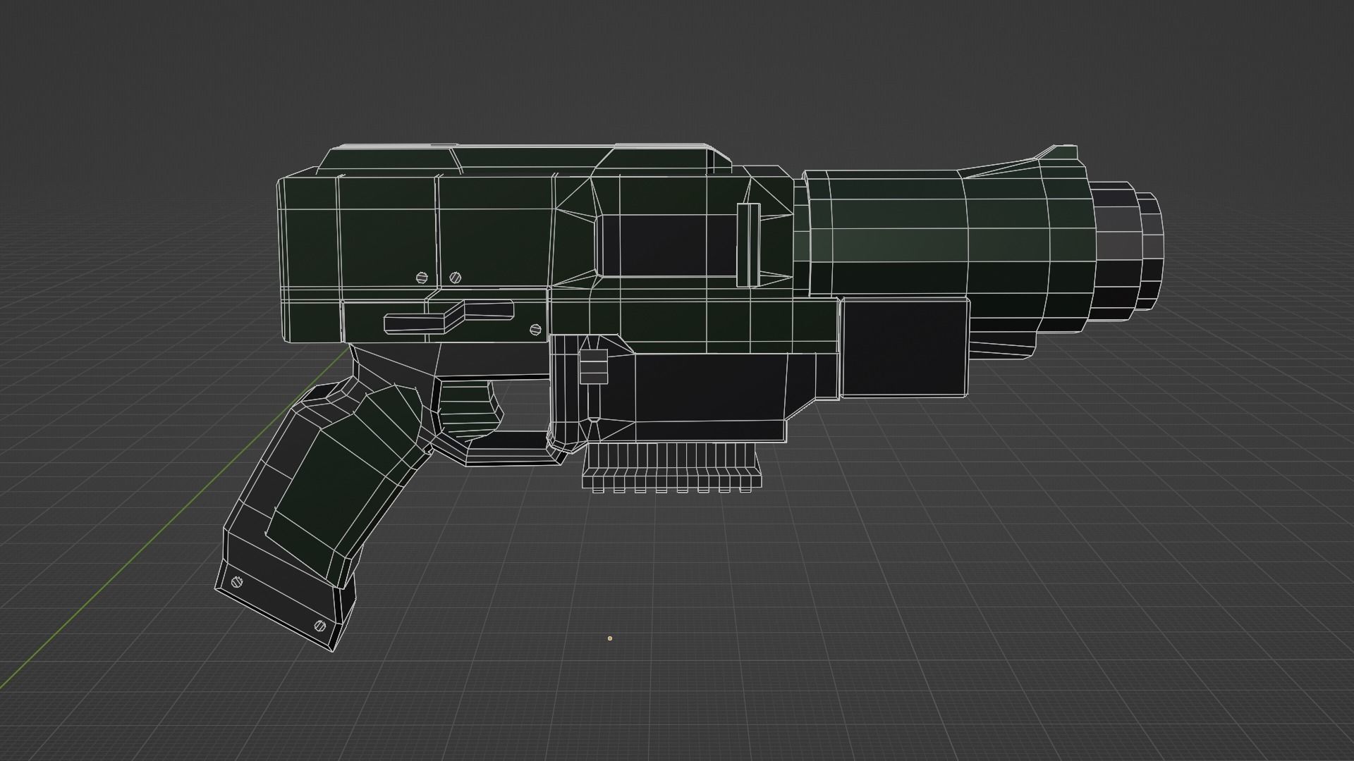3D model Warhammer 40k Hand Cannon VR / AR / low-poly | CGTrader