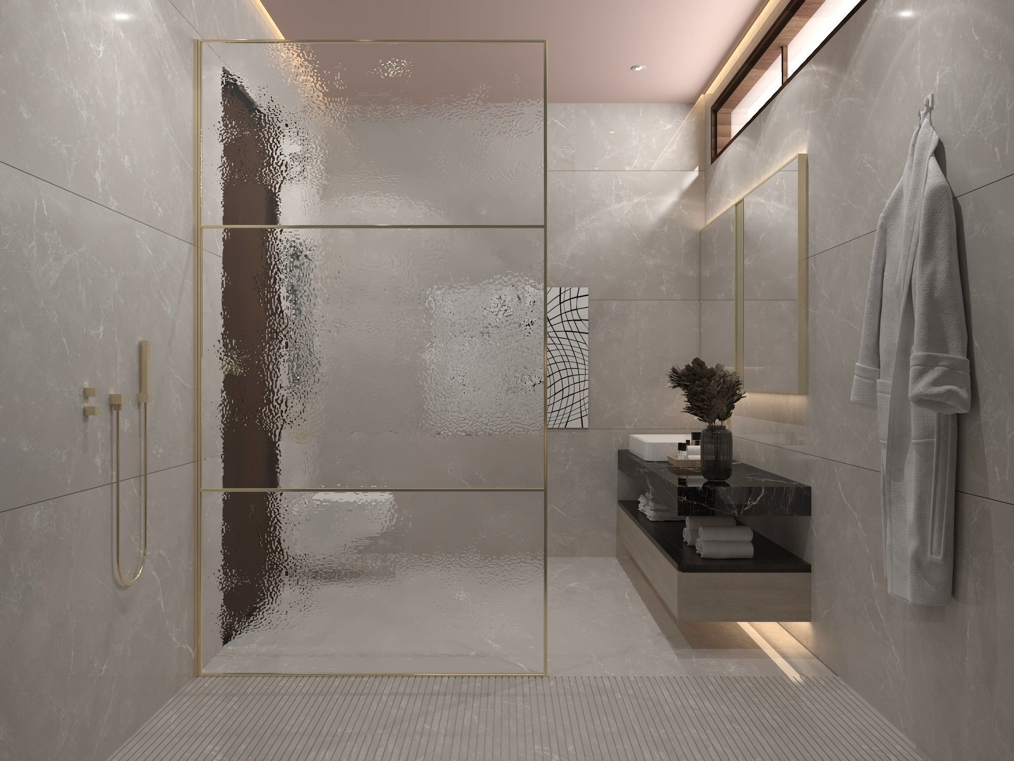 Washroom 3d Render free 3D model | CGTrader