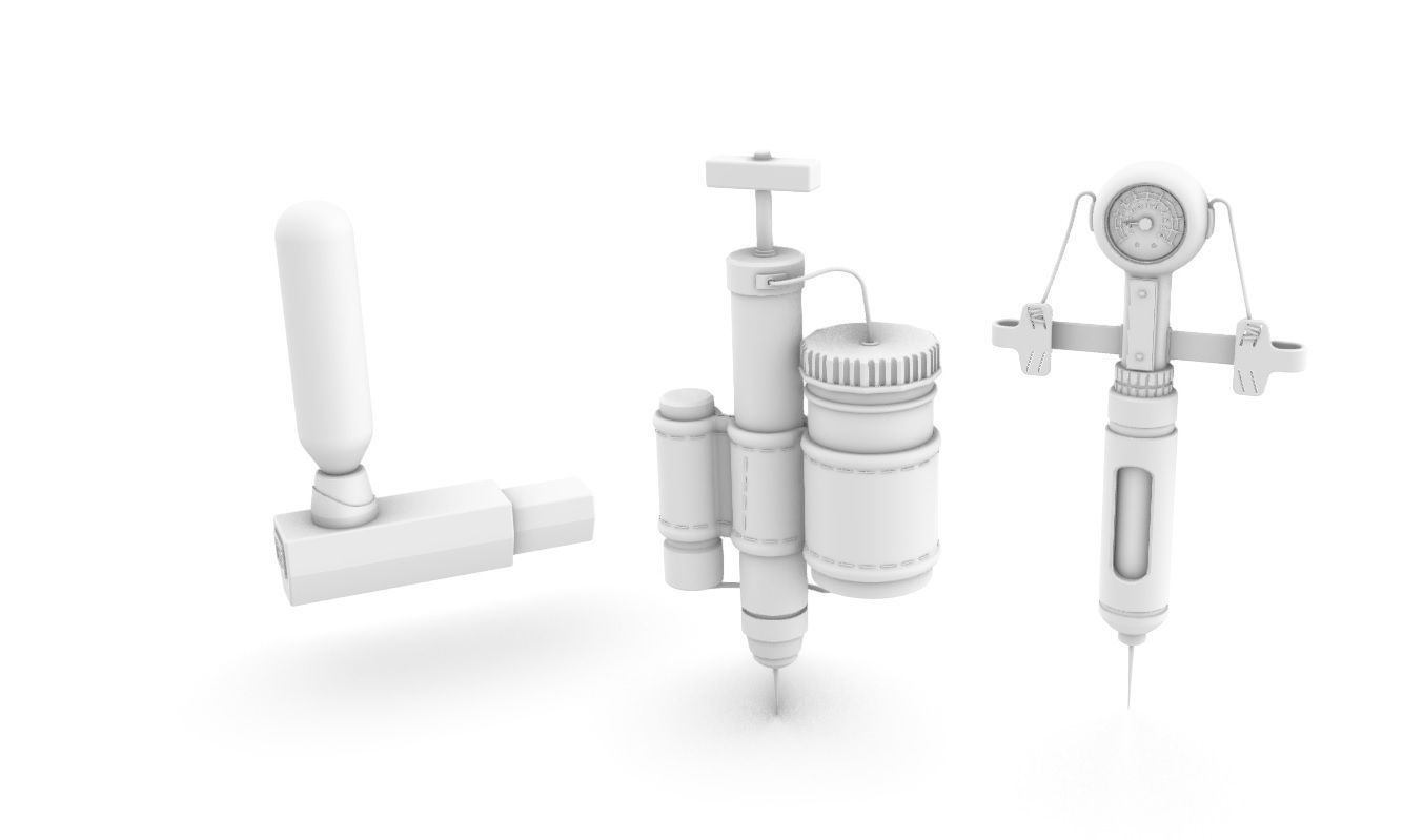 FALLOUT ITEM JET PSYCHO STIMPAK 3D model 3D printable | CGTrader