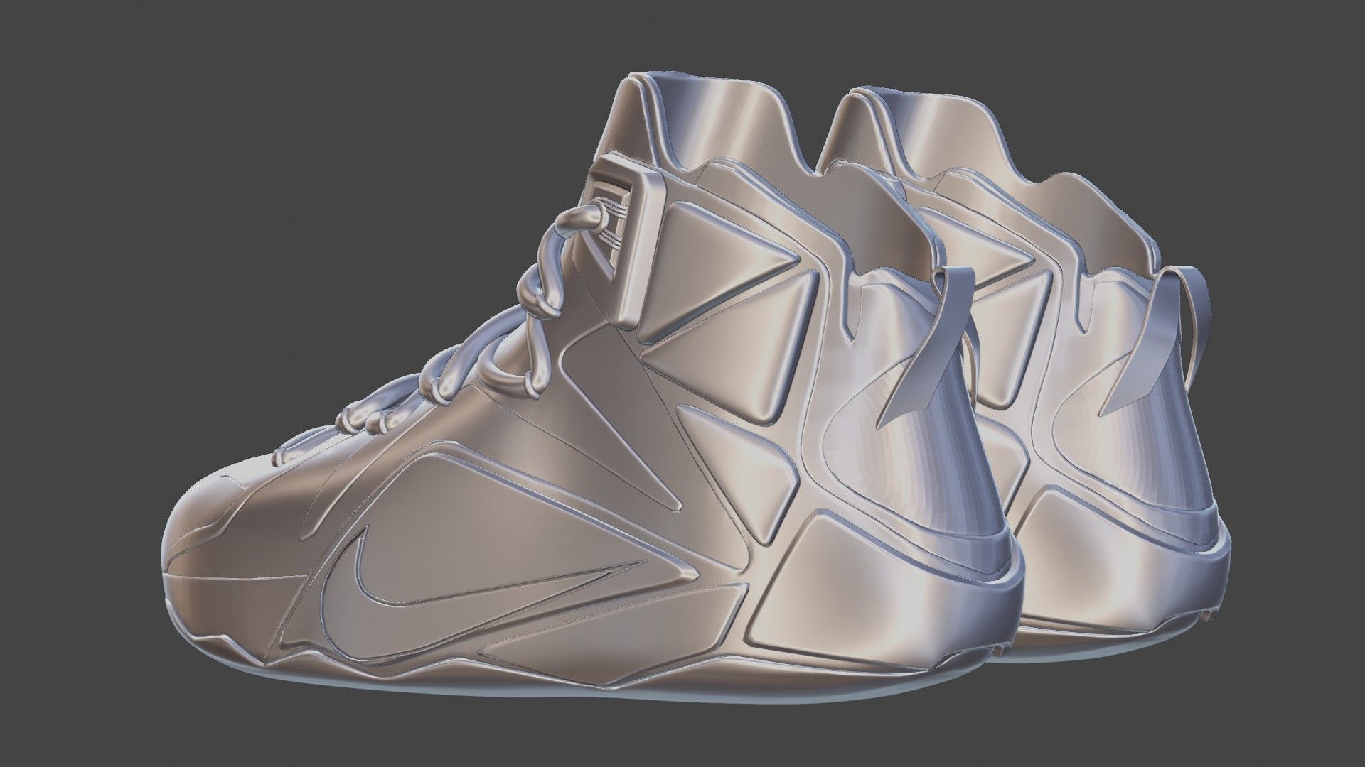 Nike Lebron aesthetic 3D model | CGTrader