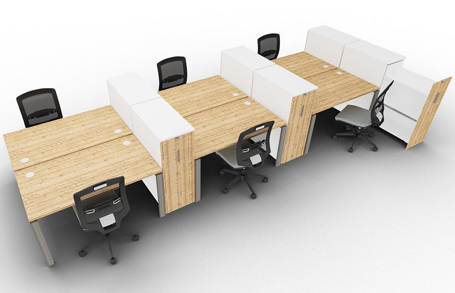 desk revit free 3D model | CGTrader