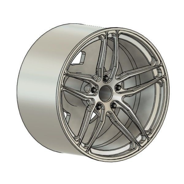 WORK GNOSIS FMB02 RIMS FOR DIECAST 64 SCALE 3D model 3D printable ...