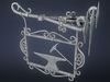3D model MEDIEVAL - Blacksmith Sign 01 - LOW POLY VR / AR / low-poly ...