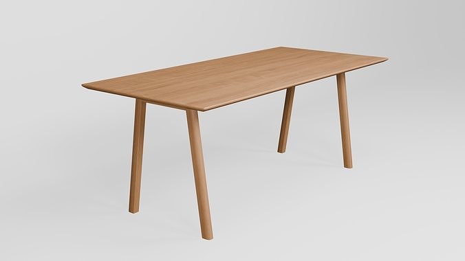 Dining Table free 3D model | CGTrader