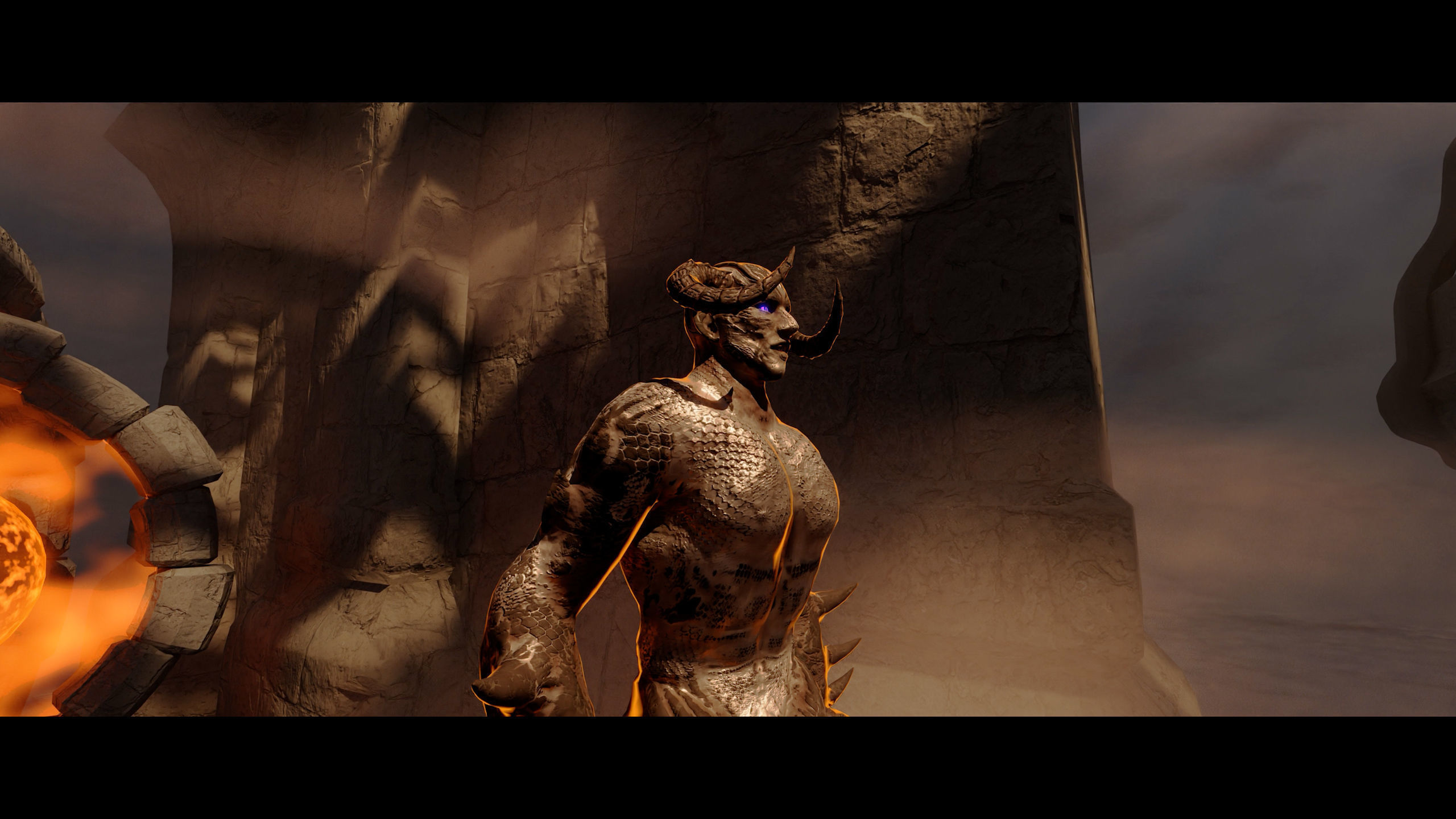 3D model Demon Creature - Dungeon Warden VR / AR / low-poly | CGTrader