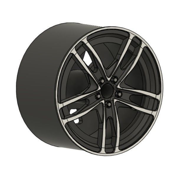 WORK SCRIPT T03 RIMS FOR DIECAST 64 SCALE 3D model 3D printable | CGTrader