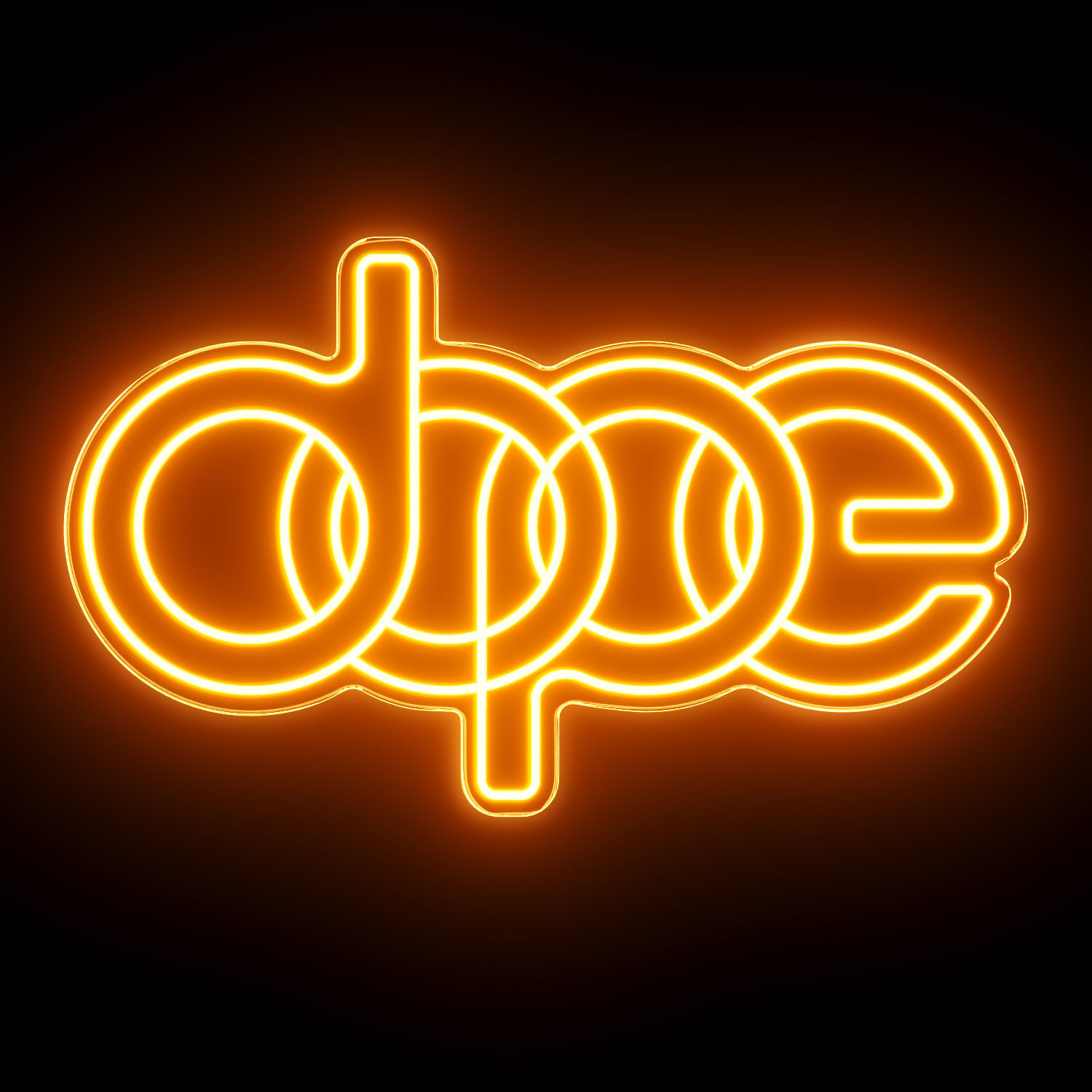 Dope Neon Sign 3D model | CGTrader