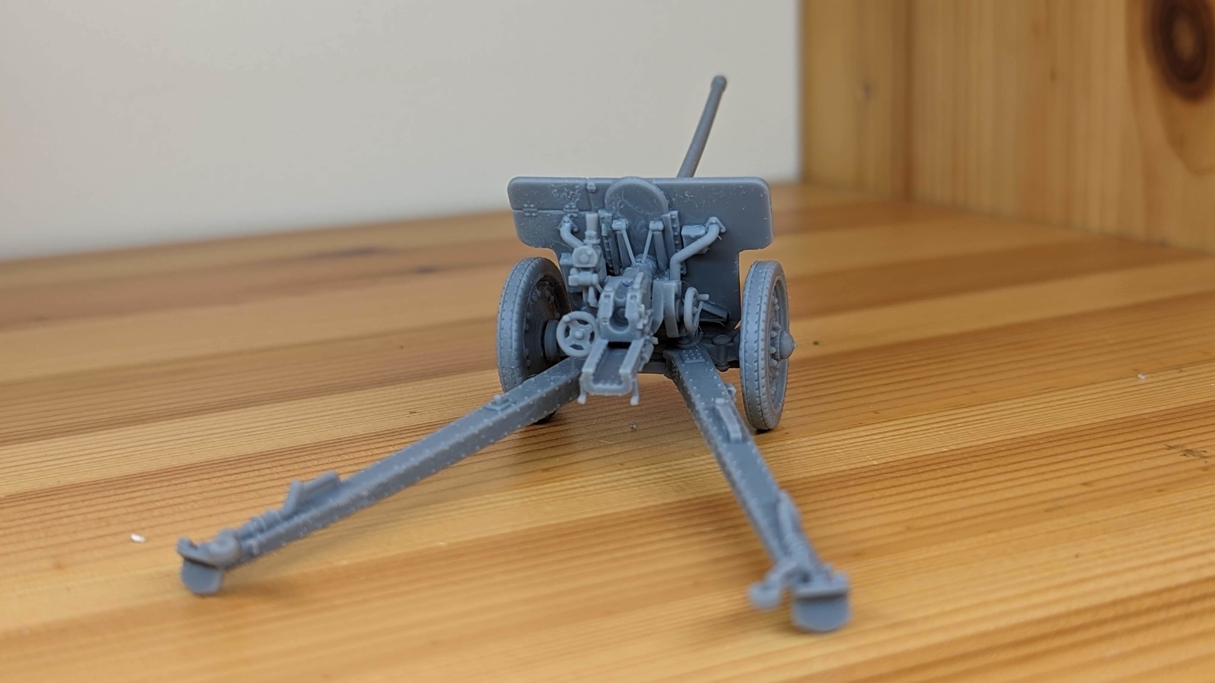 76mm F-22 Field Gun - USSR - WW2 3D model 3D printable | CGTrader