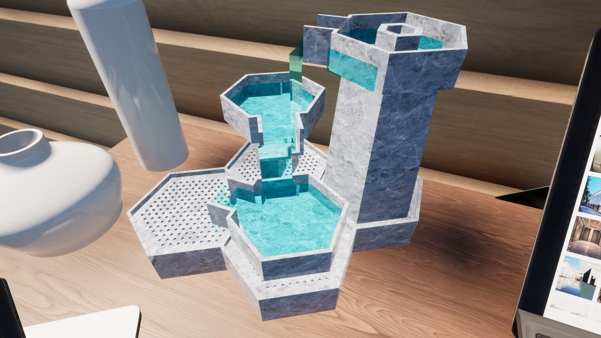 Geometry Water Flow free 3D model 3D printable | CGTrader