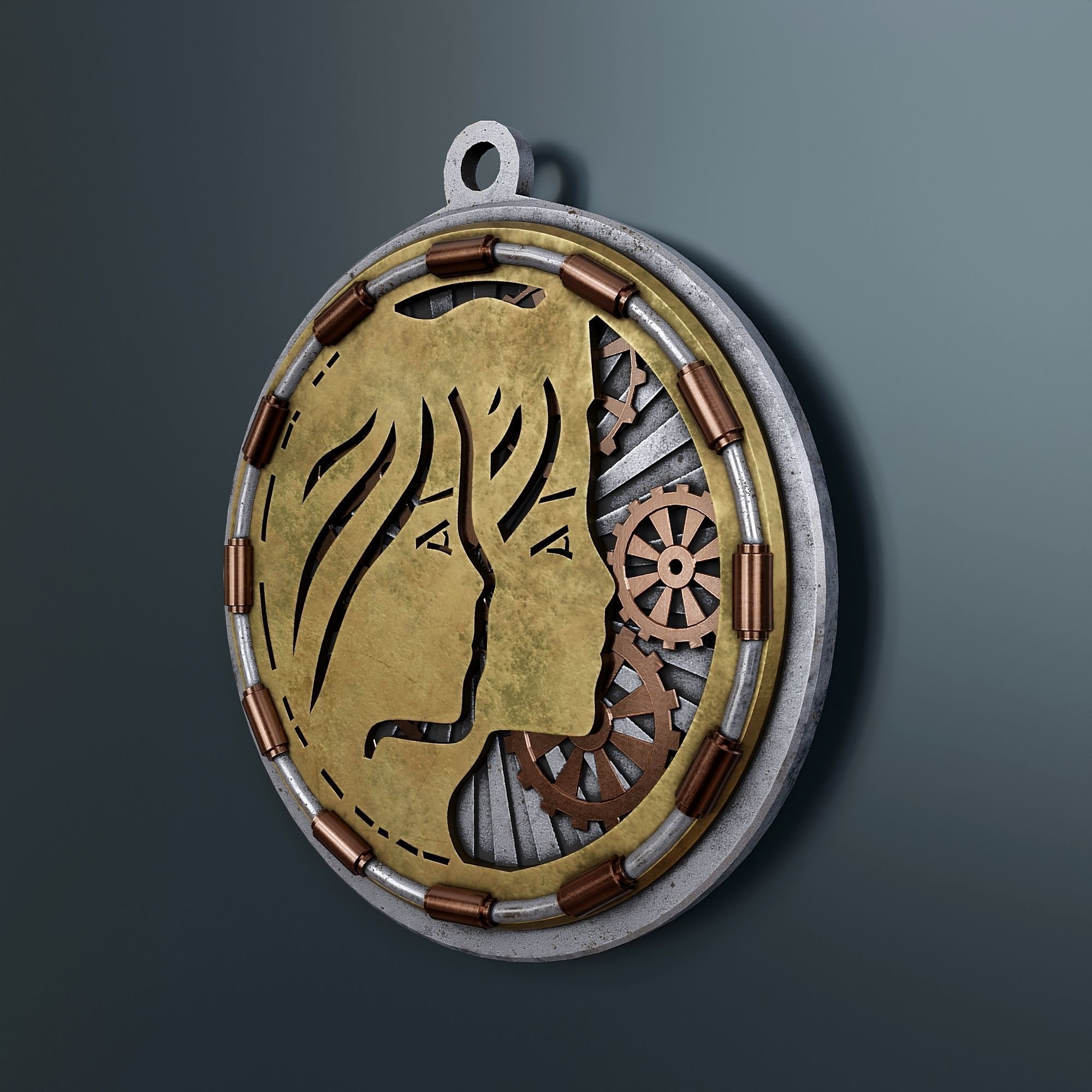 3D model Zodiac sign Gemini VR / AR / low-poly | CGTrader