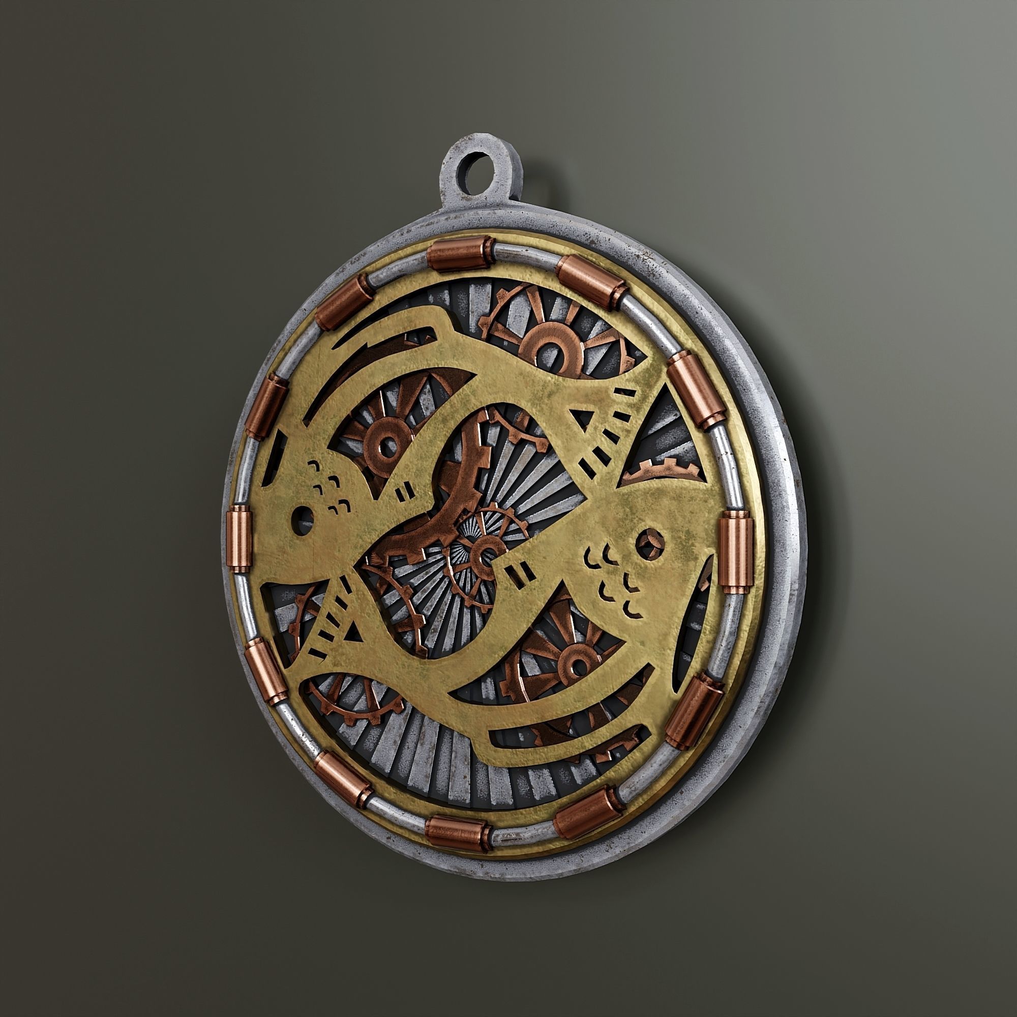 3D model Zodiac sign Pisces VR / AR / low-poly | CGTrader