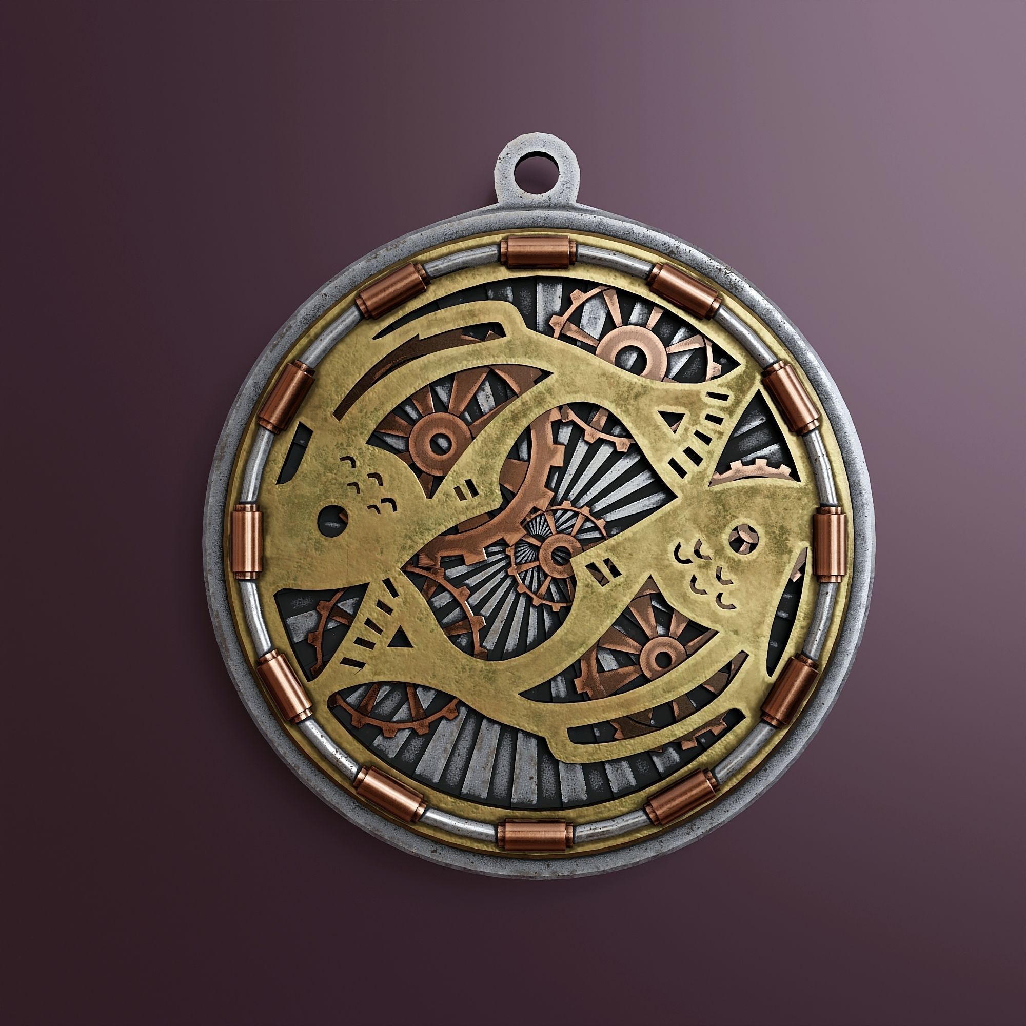 3D model Zodiac sign Pisces VR / AR / low-poly | CGTrader