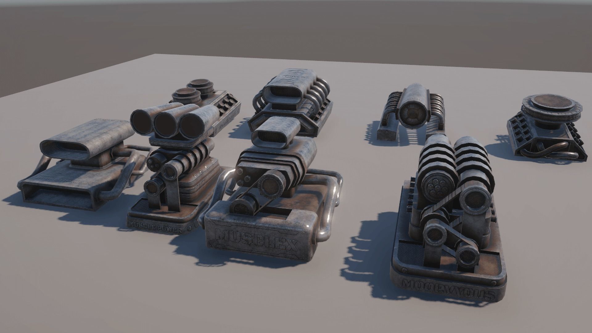 3D model Car Engines Collection VR / AR / low-poly | CGTrader