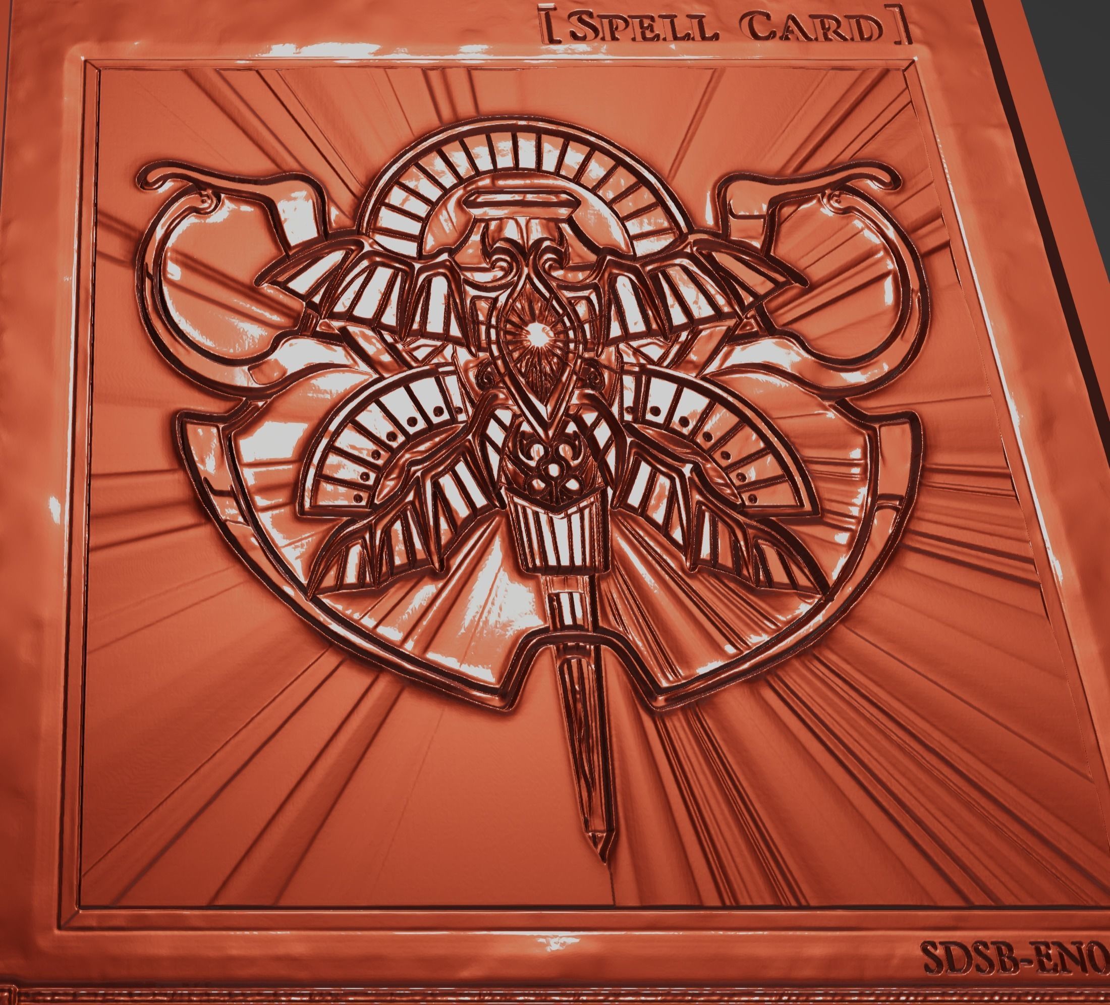 Monster Reincarnation - yugioh 3D model 3D printable | CGTrader