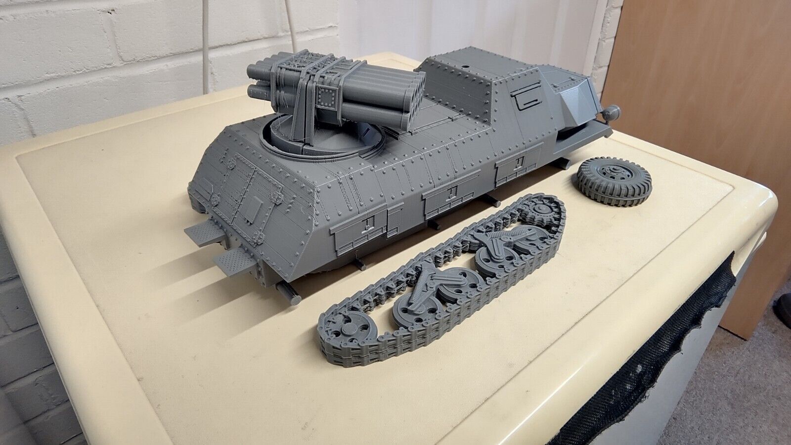 Half-track Sd-Kfz-4 Panzerwerfer - Germany - WW2 3D model 3D printable ...