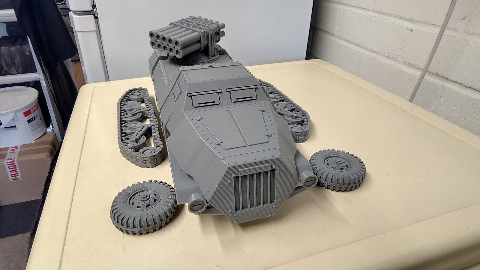 Half-track Sd-Kfz-4 Panzerwerfer - Germany - WW2 3D model 3D printable ...