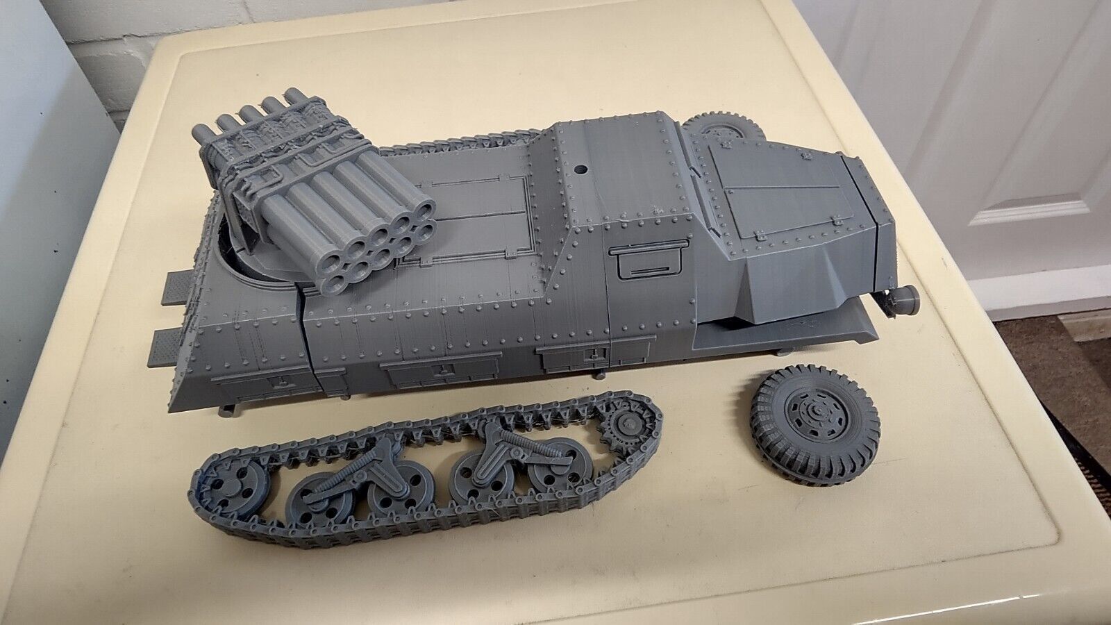 Half-track Sd-Kfz-4 Panzerwerfer - Germany - WW2 3D model 3D printable ...