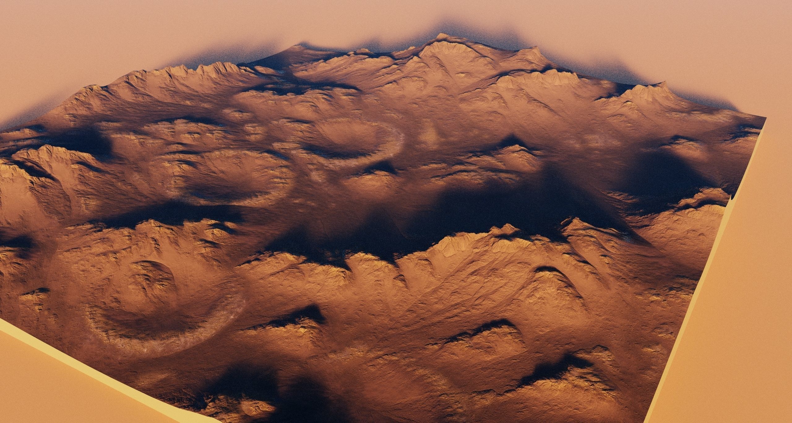 Mars Terrain 2 3D model | CGTrader