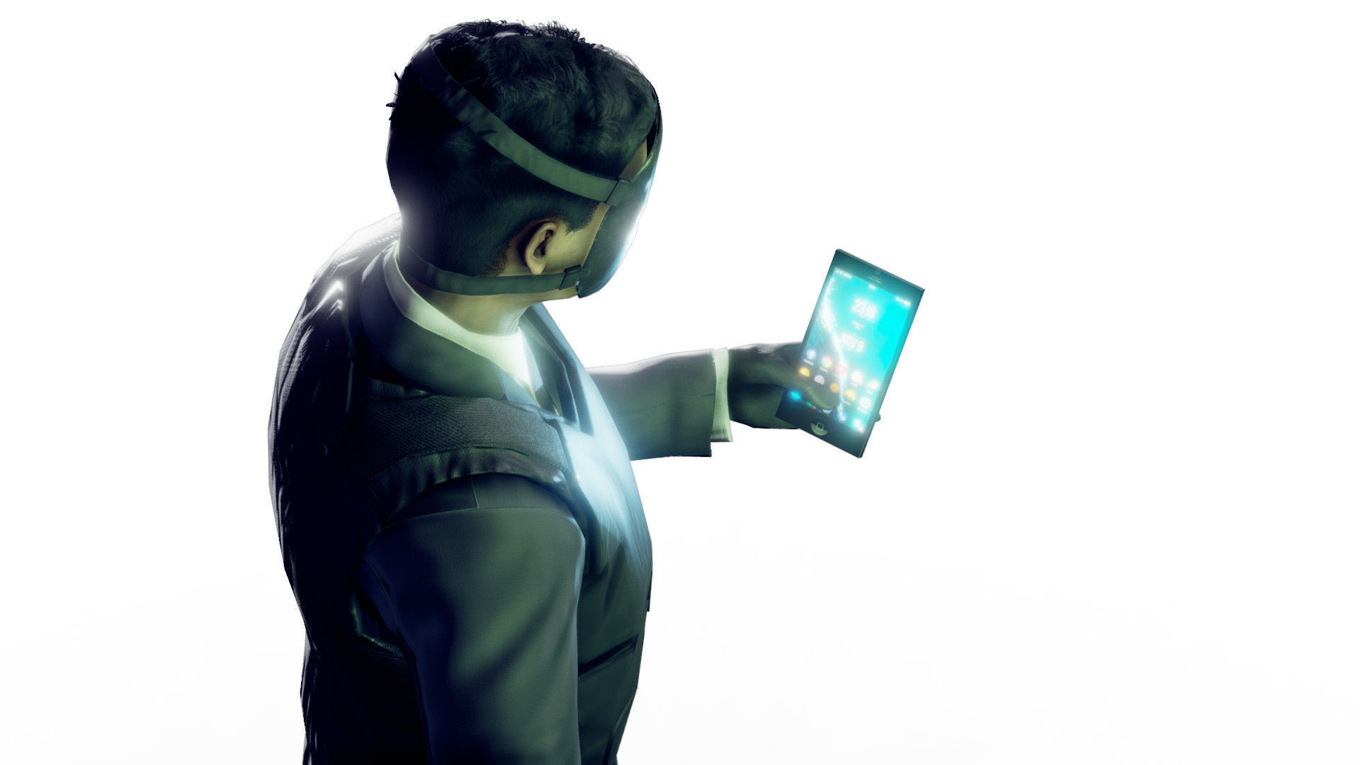 3D model Futuristic Security Guard VR / AR / low-poly | CGTrader