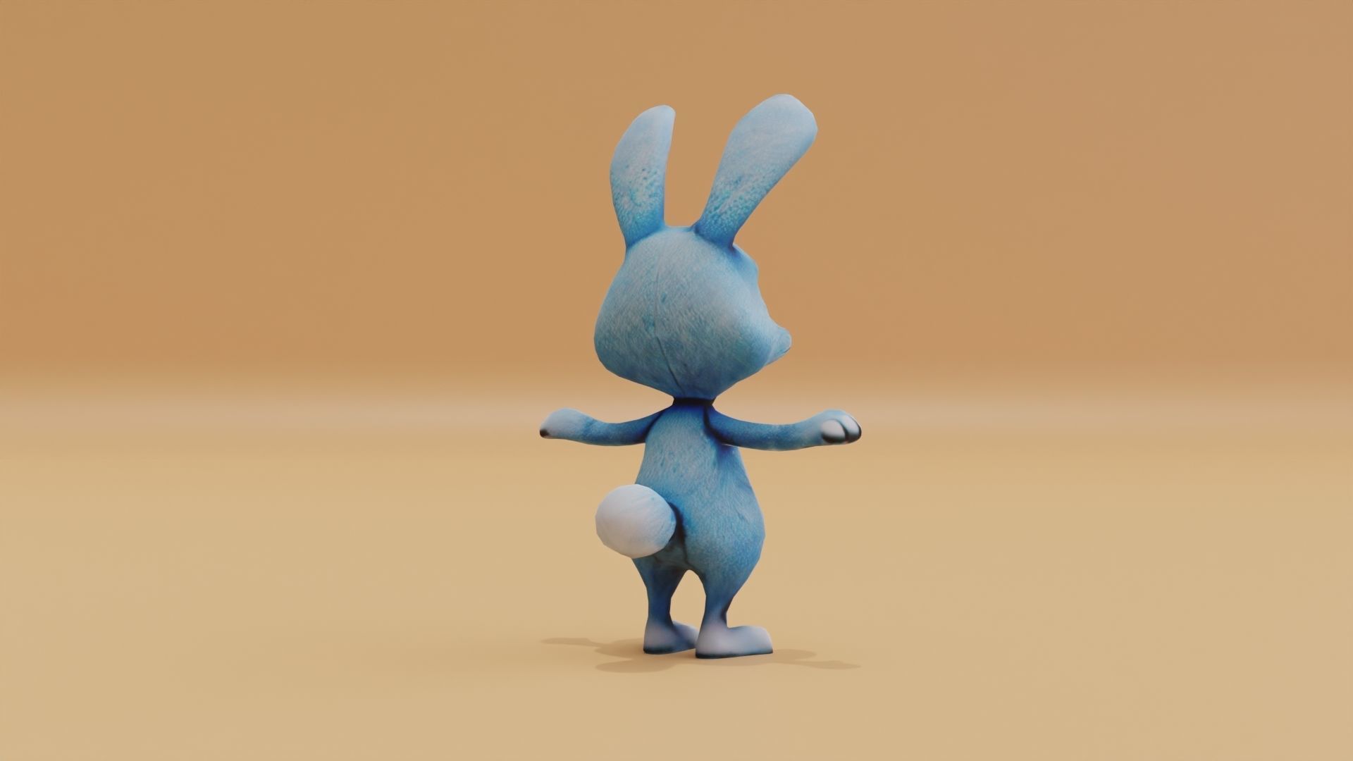 3D model Rabbit Bunny Character T-Pose VR / AR / low-poly | CGTrader