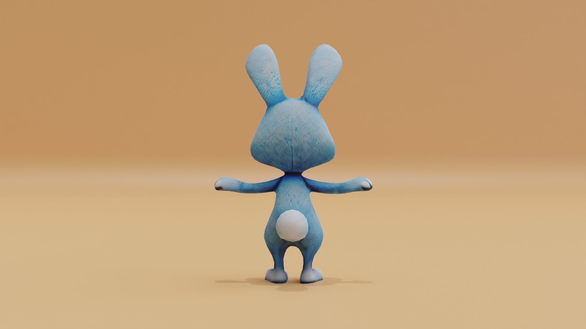 3D model Rabbit Bunny Character T-Pose VR / AR / low-poly | CGTrader