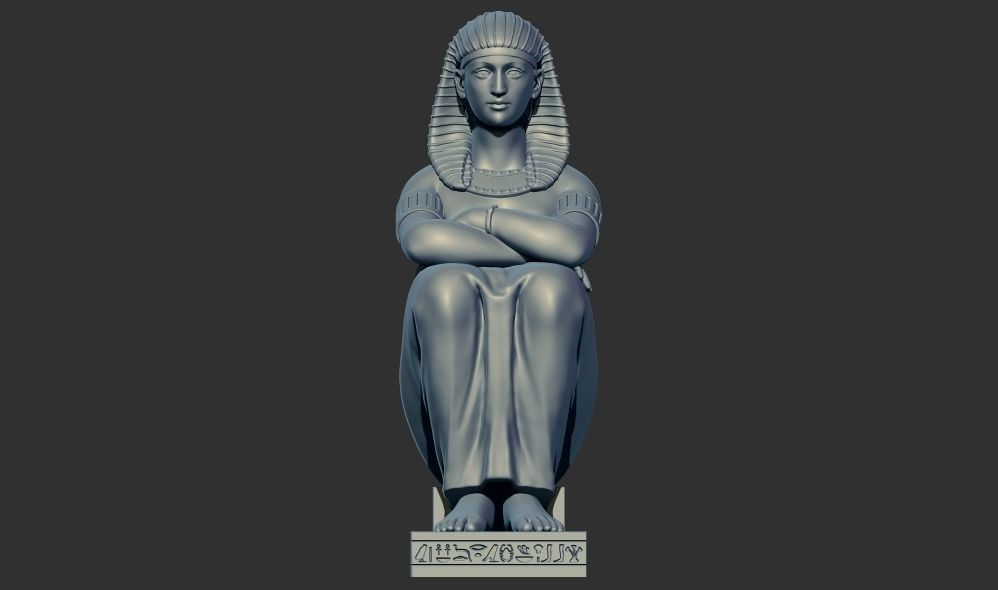 ancient egyptian Priestess of Isis 3d printable model 3D model 3D ...