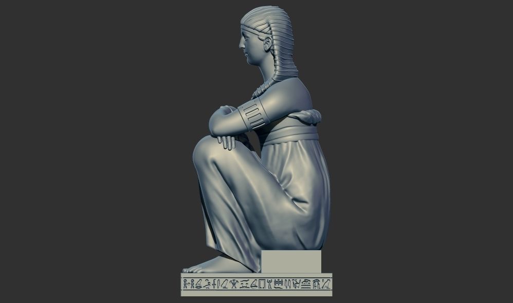 ancient egyptian Priestess of Isis 3d printable model 3D model 3D ...
