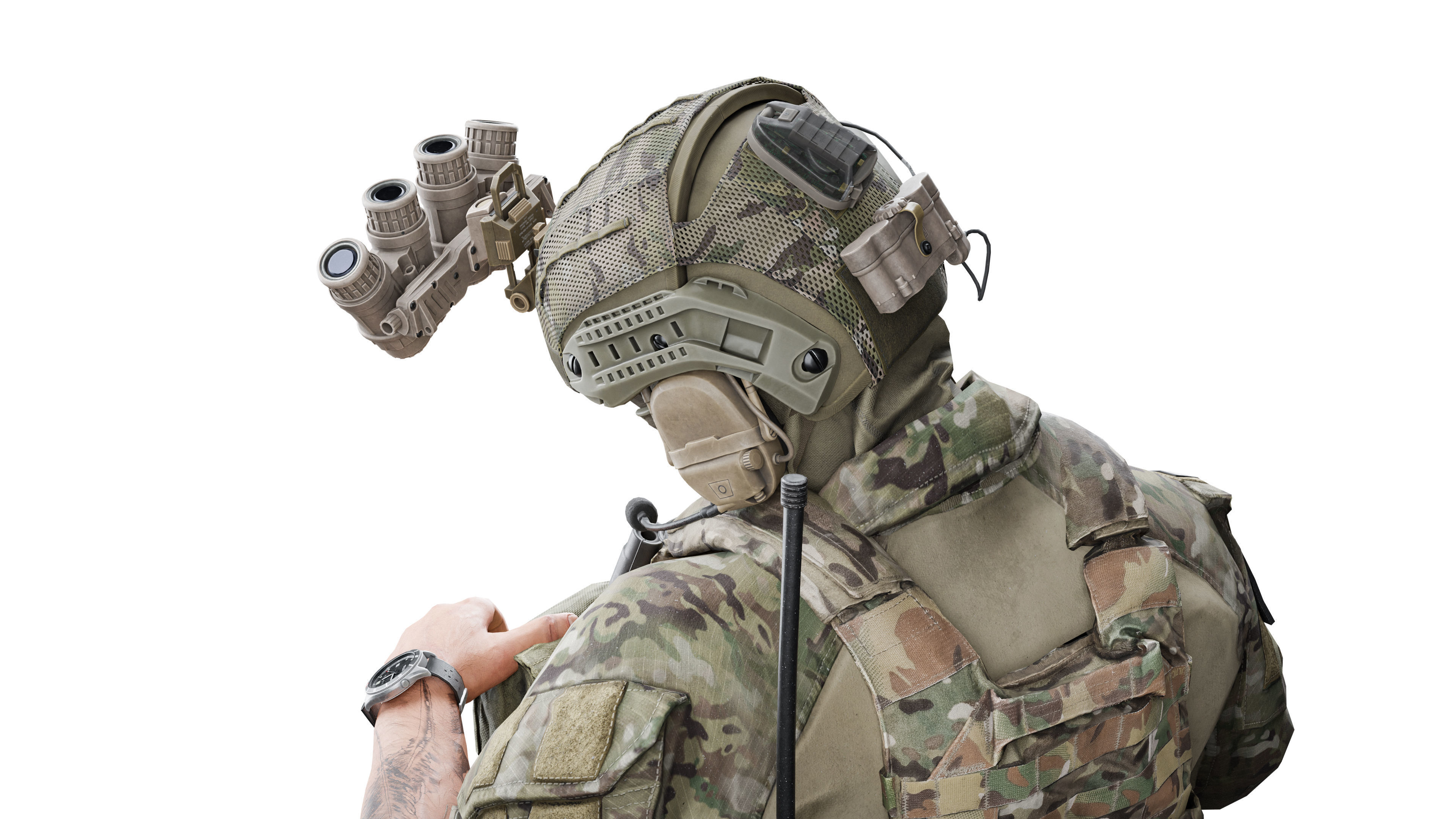 3D model AIRFRAME HELMET VR / AR / low-poly | CGTrader